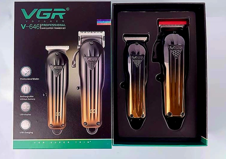 ست دو قلو ماشین اصلاح وی جی ار مدل VGR v-646 | neginjonoob