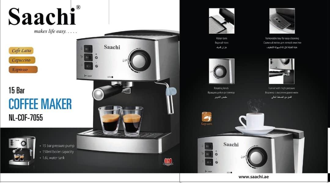 اسپرسو ساز 15 بار ساچی مدل NL_COF_7055 | neginjonoob